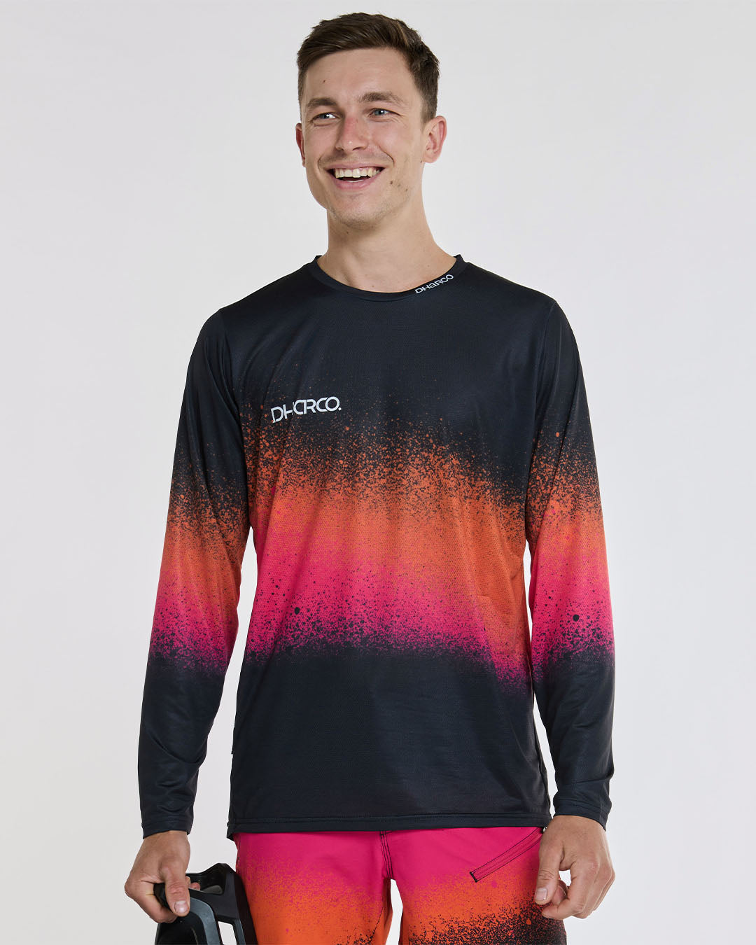 Mens Race Jersey Black Snake DHaRCO EUROPE