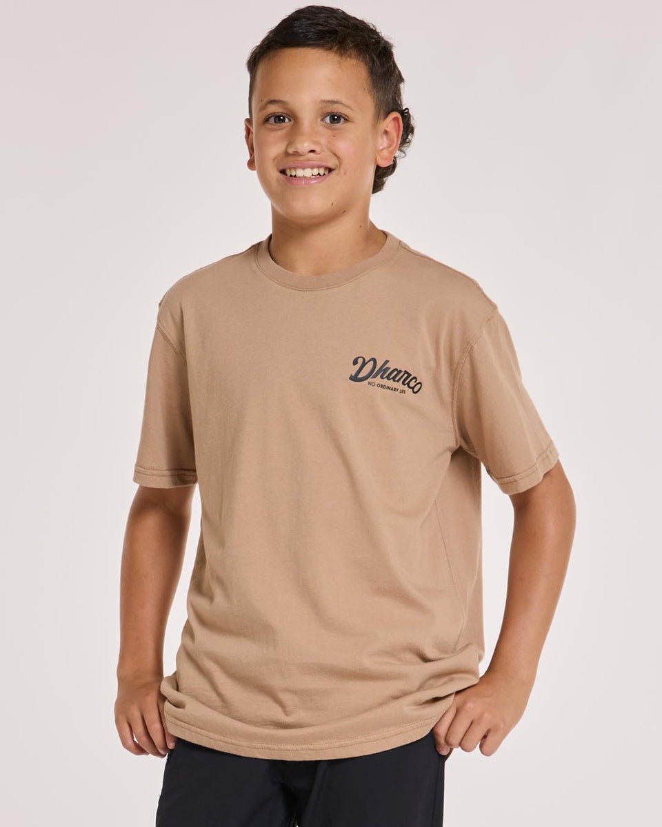 Youth Cotton Tee | Dust – DHaRCO EUROPE